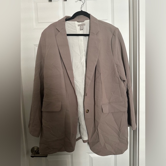 H&M | Jackets & Coats | Hm Oversized Blazer | Poshmark